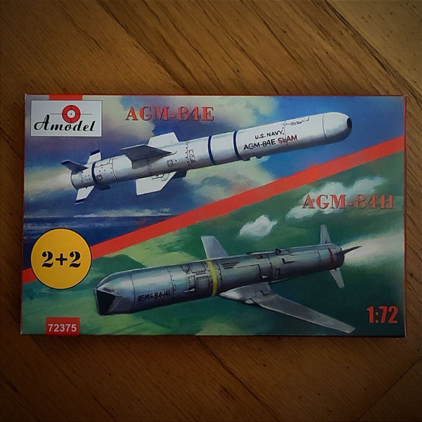 Сборная модель оружия. Американская противокорабельная крылатая ракета ...