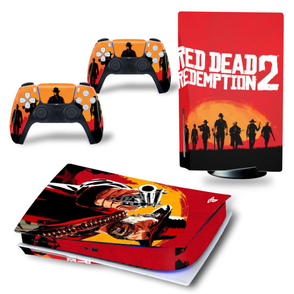 Виниловая наклейка на PlayStation 5 Digital RDR2 - купить с доставкой ...