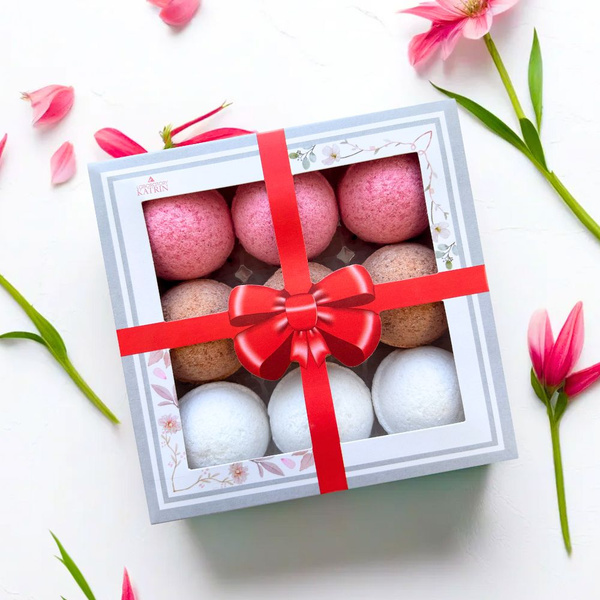 Набор бомбочек для ванны Candy bath bar "La boite des bonbons" 9шт по ...