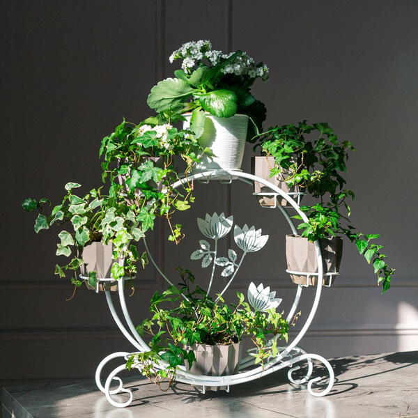 Подставка для цветов HiTSAD - купить в интернет-магазине OZON с доставкой по России (849971723)