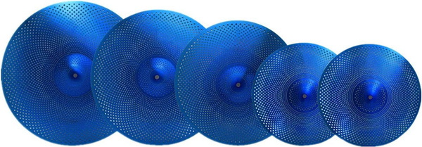 Тареплки ударные KINGDO LISTEN SET 14"+16"+18"+20" BLUE - купить с ...