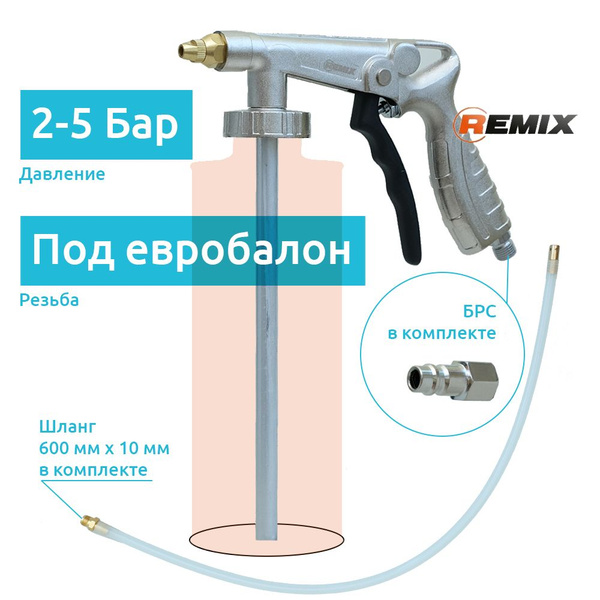 Пистолет для защитных составов Remix RM-626 - купить по низким ценам в ...
