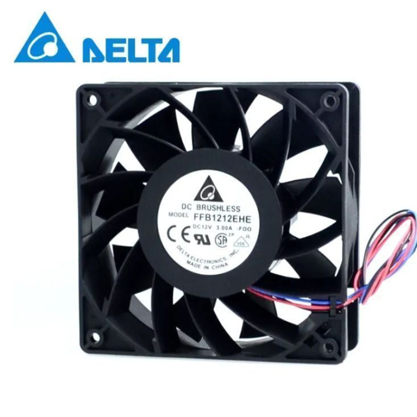 Вентилятор 120 мм Лучший FFB1212EHE 120x120x38 мм Супер - вместимость ...