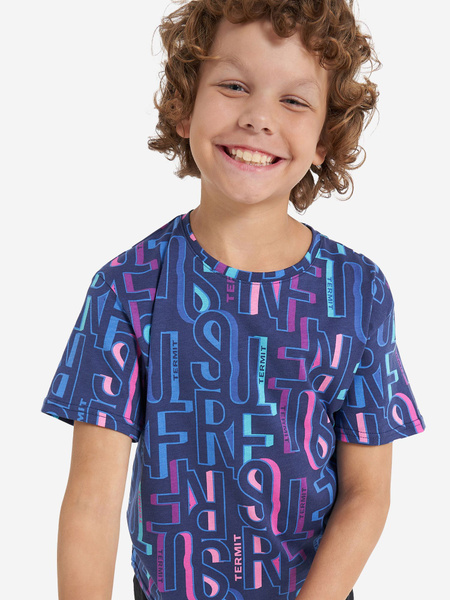 Футболка Termit, размер 158, 164, цвет синий, 100% Хлопок - купить по выгодной цене в интернет ...