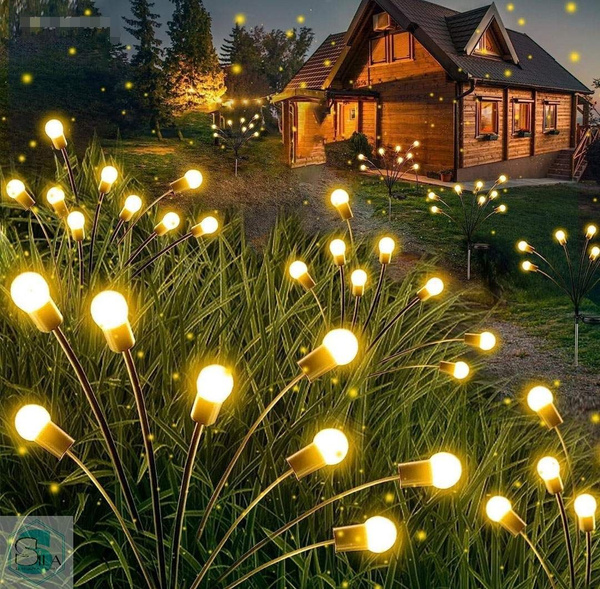 Садовая гирлянда на солнечной батарее, 2шт по 8 led, На газон - купить ...