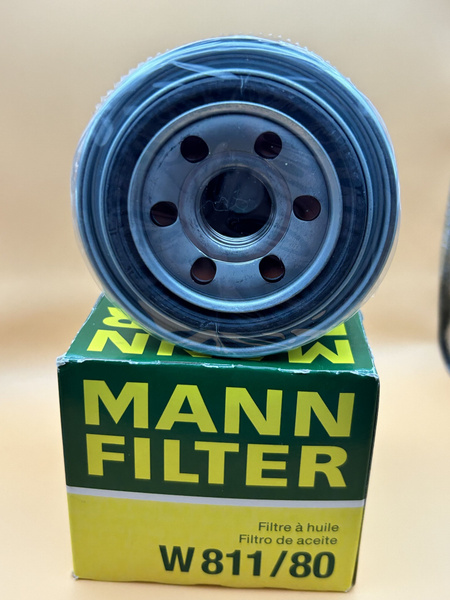 Характеристики MANN FILTER Фильтр масляный арт. W811/80, 60 шт ...