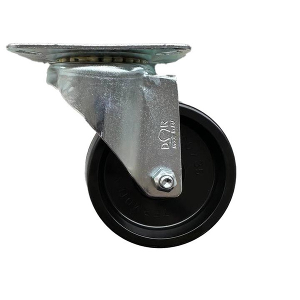 Колесная опора Derby Ruote 125/40 поворотная, с панелью крепления ...