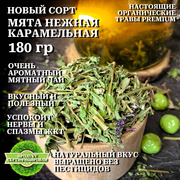Мята сушеная для чая, листья, на развес, 180 гр - купить с доставкой по ...