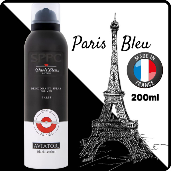 Дезодорант Paris Bleu AVIATOR Black Leather 200 мл - купить с доставкой ...