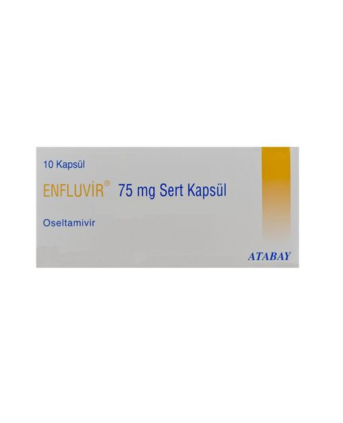 Энфлувир, Enfluvir 75мг, 10 капсул, Турция - купить с доставкой по ...