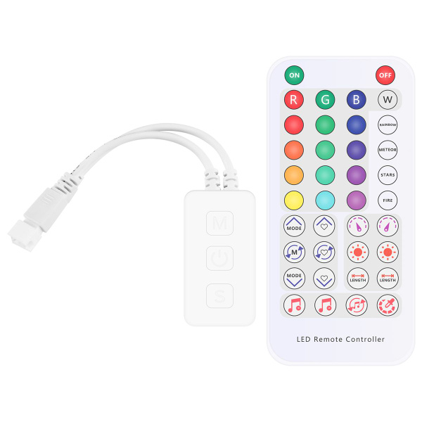 RGB Smart Music Bluetooth Smart Controller SP611E для WS2812 купить на ...
