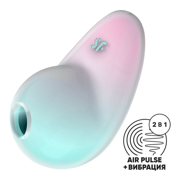 Вибратор для клитора Satisfyer Pixie Dust, вакуумный клиторальный стимулятор, вакуумно-волновой ...