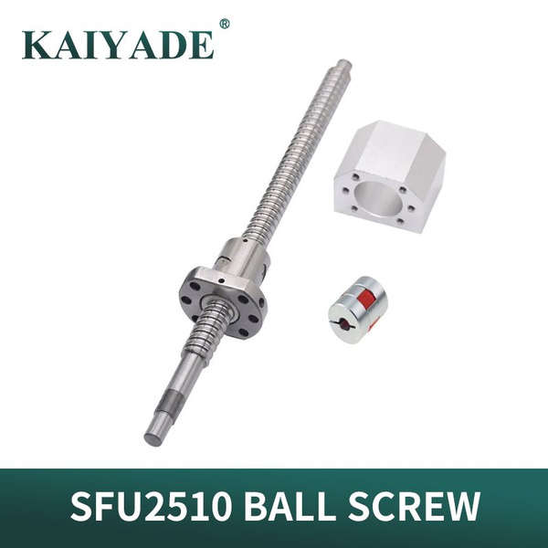 Шариковый винт KAIYADE SFU2510 100-1000 мм + гайка шарикоподшипника ...