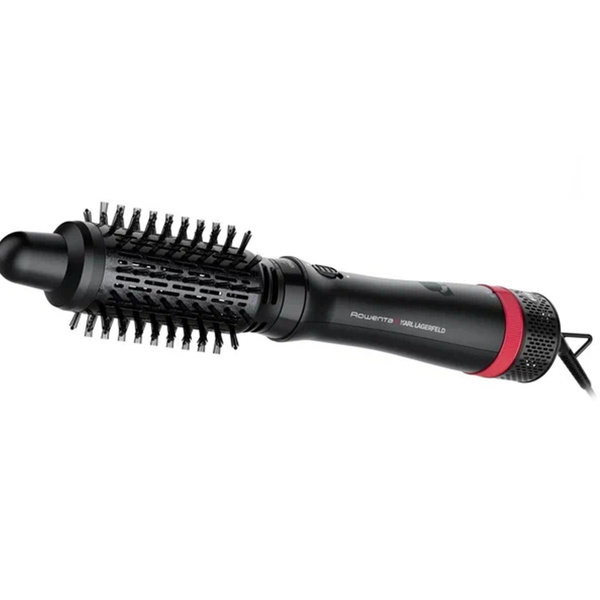 Фен-щетка для волос Rowenta CF635LF0, черный, красный - купить по ...