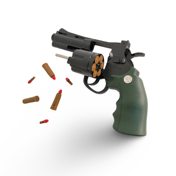 Револьвер Colt Python 357 Magnum игрушечный пистолет с гильзами и ...