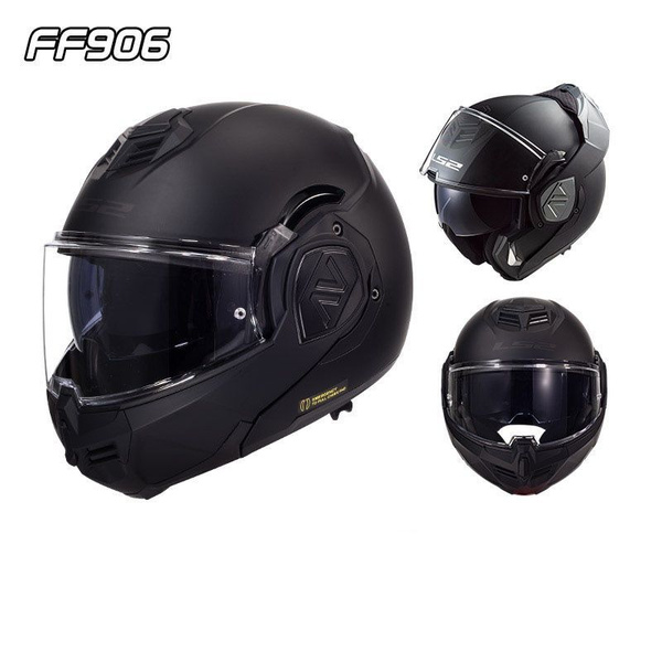 LS2 HELMETS Мотошлем, цвет: черный матовый, размер: XL купить на OZON ...