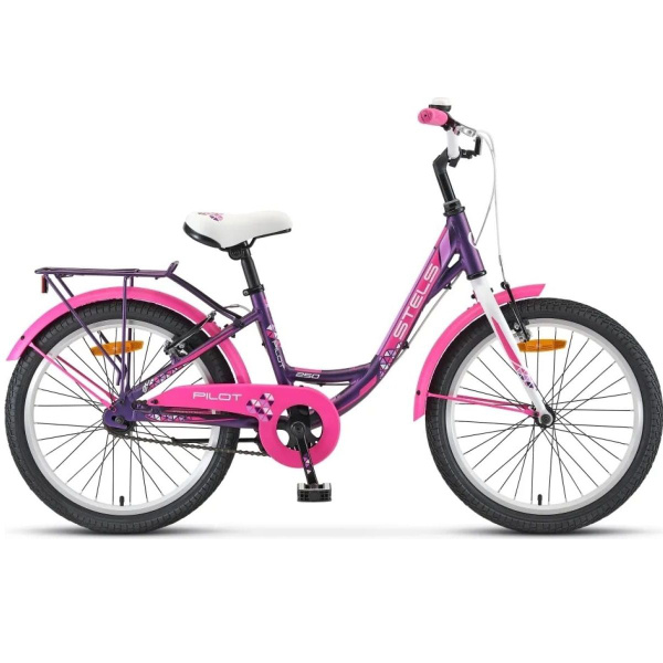 Велосипед Stels Pilot 250 Lady V020 рама 12 ALU пурпурный колеса 20 ...
