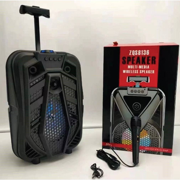 Беспроводная колонка ZQS ZQS-8136 - купить по доступным ценам в интернет-магазине OZON (1569819657)