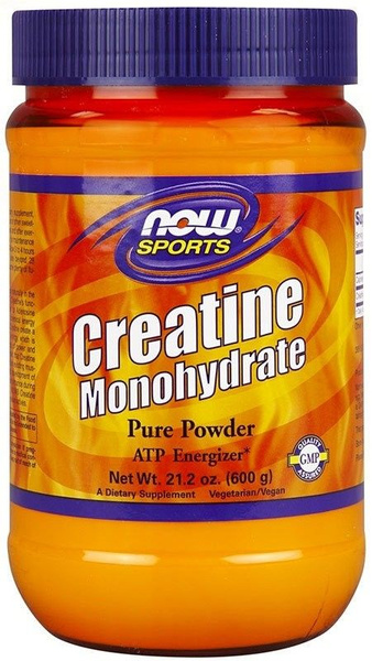 Спортивное питание, Креатин, NOW Creatine Powder, 600 г - купить с ...