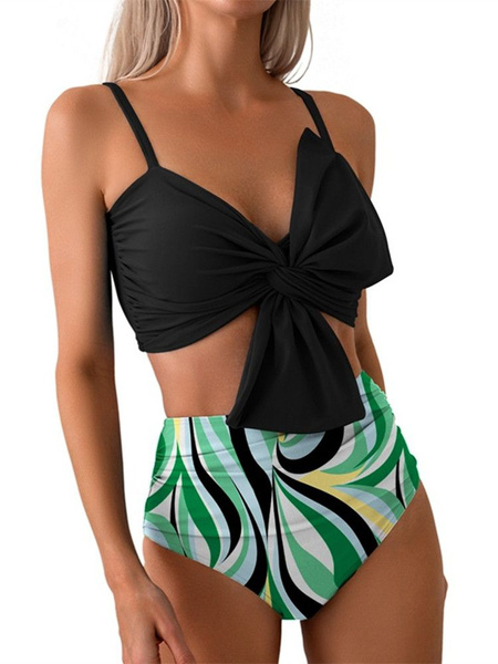 Купальник раздельный Женский бикини лиловый Вечерний/праздничный, размер 48, 50 Аквааэробика ...