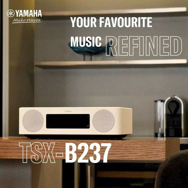 Yamaha TSX-B237 Беспроводная Bluetooth CD Smart Audio колонка для ...
