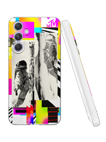 Силиконовый чехол Mobilius для Galaxy A55 (5G) (Галакси А55 5Джи), MTV ...