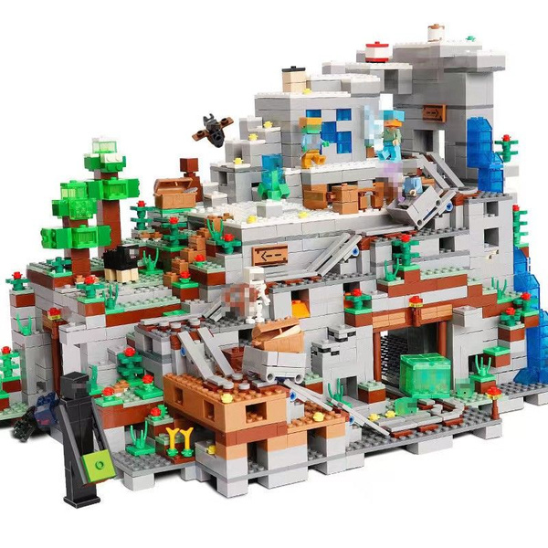 Конструктор Minecraft Игрушка Майнкрафт My World набор "Горная Пещера ...