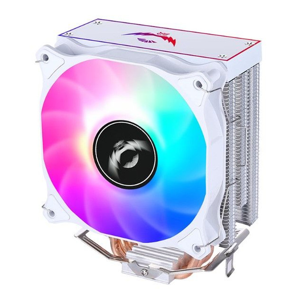 Кулер для процессора 2011-3 4PIN PWM RGB башенный с крышкой (4 тепловые ...