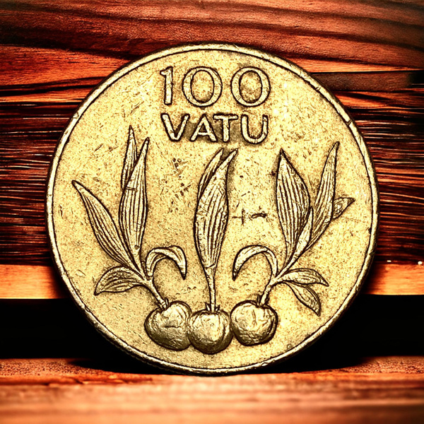 Монета Вануату 100 вату 2002 года. Цветы - купить в интернет-магазине ...