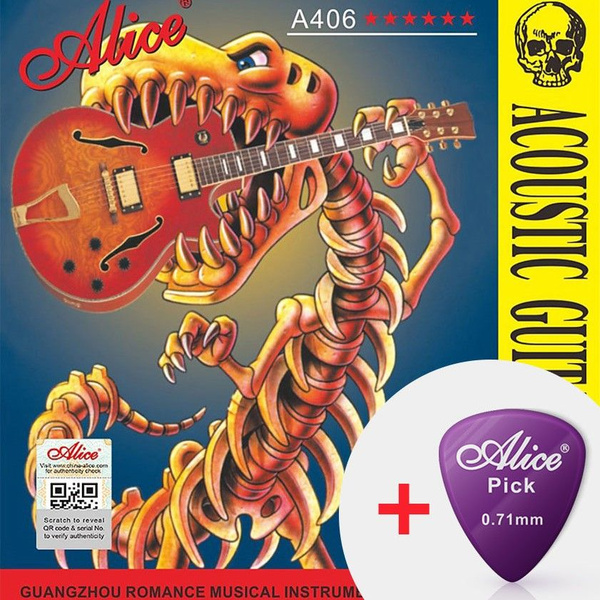 Струны для акустической гитары ALICE A406P-SL (11-52), бронза 80/20 ...