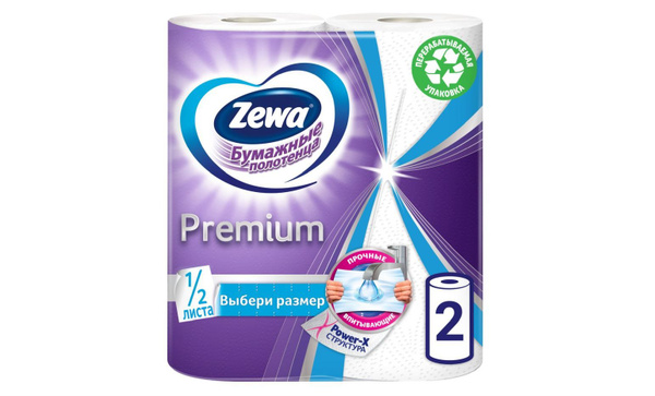 Zewa Кухонные полотенца 2-сл, 2 шт Premium купить на OZON по низкой ...