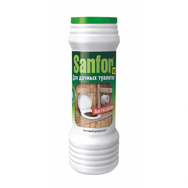 Средство дезодорирующее для дачных туалетов Антизапах SANFOR, 400 г купить на OZON по низкой ...