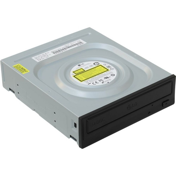 Внутренний привод DVD-RW LG GH24NSD, SATA, черный, Bulk (GH24NSD5/1/0) - купить с доставкой по ...