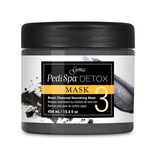 Gena Детокс-маска для педикюра с древесным углем Pedi Spa Detox ...