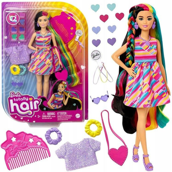Характеристики Кукла Mattel Barbie Totally Hair - Кукла с темными ...