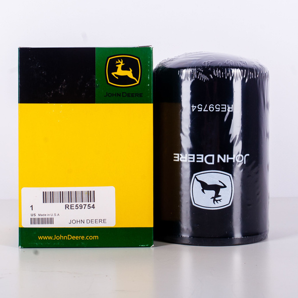 John Deere Фильтр масляный арт. RE59754, 1 шт. купить на OZON по низкой ...