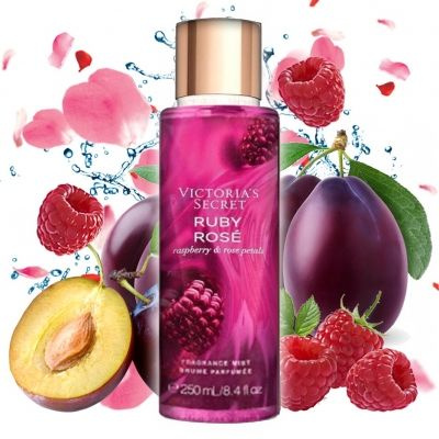 Парфюмированный спрей для тела Victorias Secret Ruby Rose - купить с доставкой по выгодным ценам ...