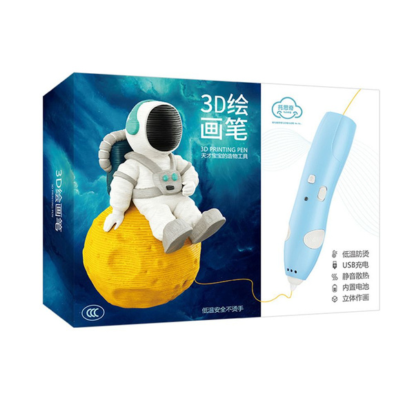 3D-ручка HOOJO синий купить по низкой цене в интернет-магазине OZON ...