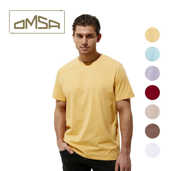 Футболка Omsa, размер 54, цвет бежевый, 100% Хлопок - купить по выгодной цене в интернет ...