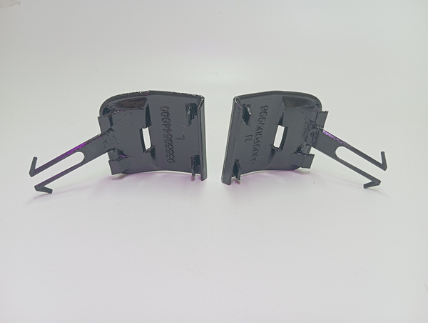 Комплект заглушек буксировочного крюка задние R + L Porsche Cayenne 955 ...