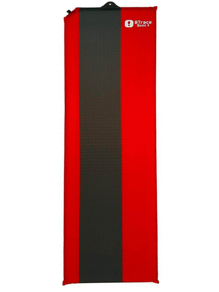 Коврик Самонадувающийся Btrace Basic 4 Красный/Серый (Б/Р) купить на OZON по низкой цене ...