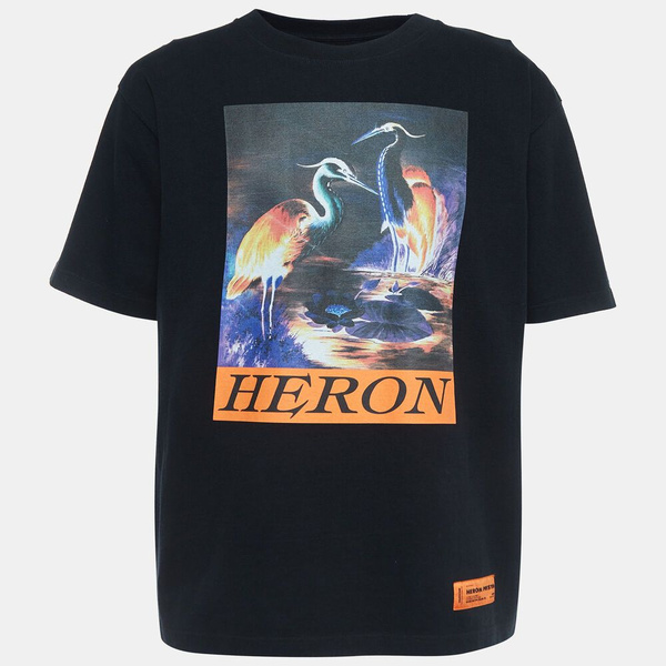Футболка Мужской HERON PRESTON черный, размер 54 Хлопок Домашний Китай ...