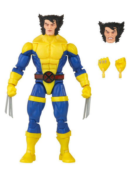 Фигурка Росомаха из комикса Люди Икс Wolverine Х Men сменная голова ...