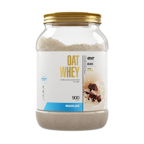 Протеин сывороточный для мужчин и женщин Maxler Oat Whey 900г ...