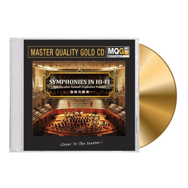 CD Музыка CD Symphonies in Hi-Fi MQG Master Quality AC867MQCD Gold CD ...