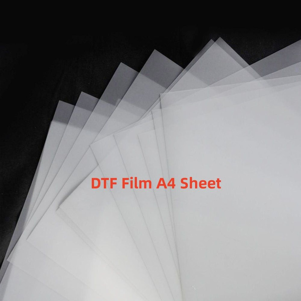 Характеристики DTF пленка двухсторонняя А4 DTF пленка для DTF принтера подробное описание товара ...