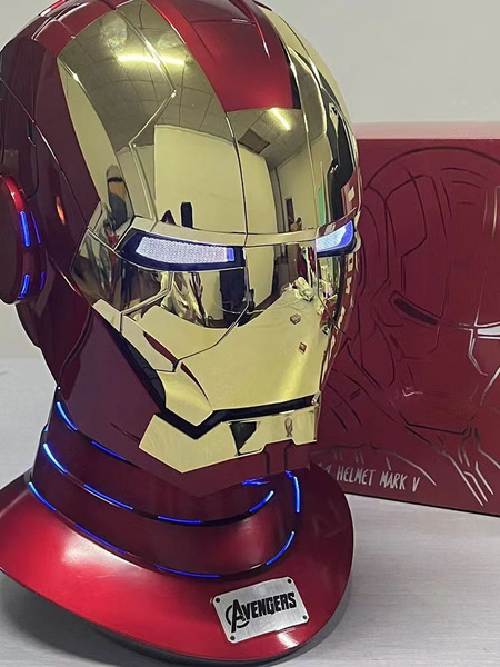 Шлем Железный человек MK4 IRON MAN с голосовым, сенсорным управлением 1 ...