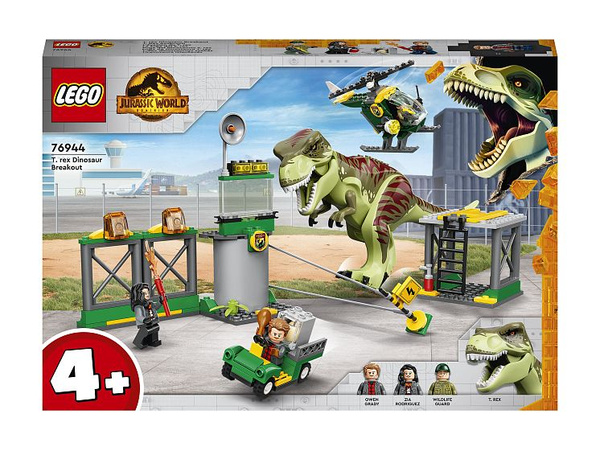 Lego Jurassic World 76944 Побег Тираннозавра - купить с доставкой по ...
