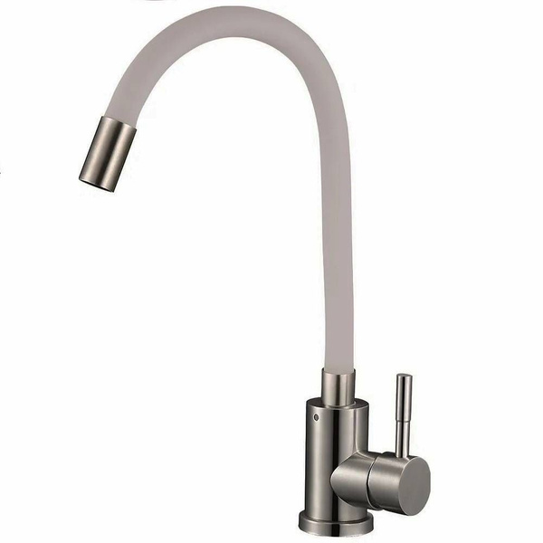 Смеситель Solone EZA4-F090GY для кухни с гибким изливом купить на OZON по низкой цене (1519428820)