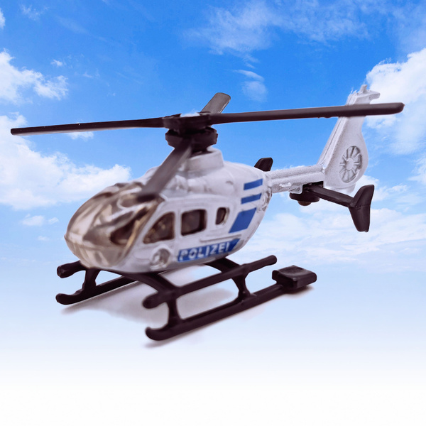 Вертолет Siku 0807 Полиция 7см - 1/55 - металлическая игрушка, SIKU0807 - купить с доставкой по ...